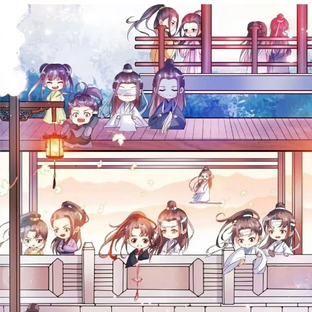 魏无羡重生为鬼王(魔道祖师)夜墨哀yl的画本故事 画本故事